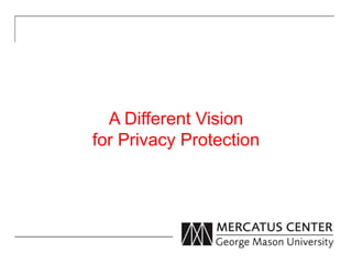 Thierer Internet Privacy Regulation | PPTX