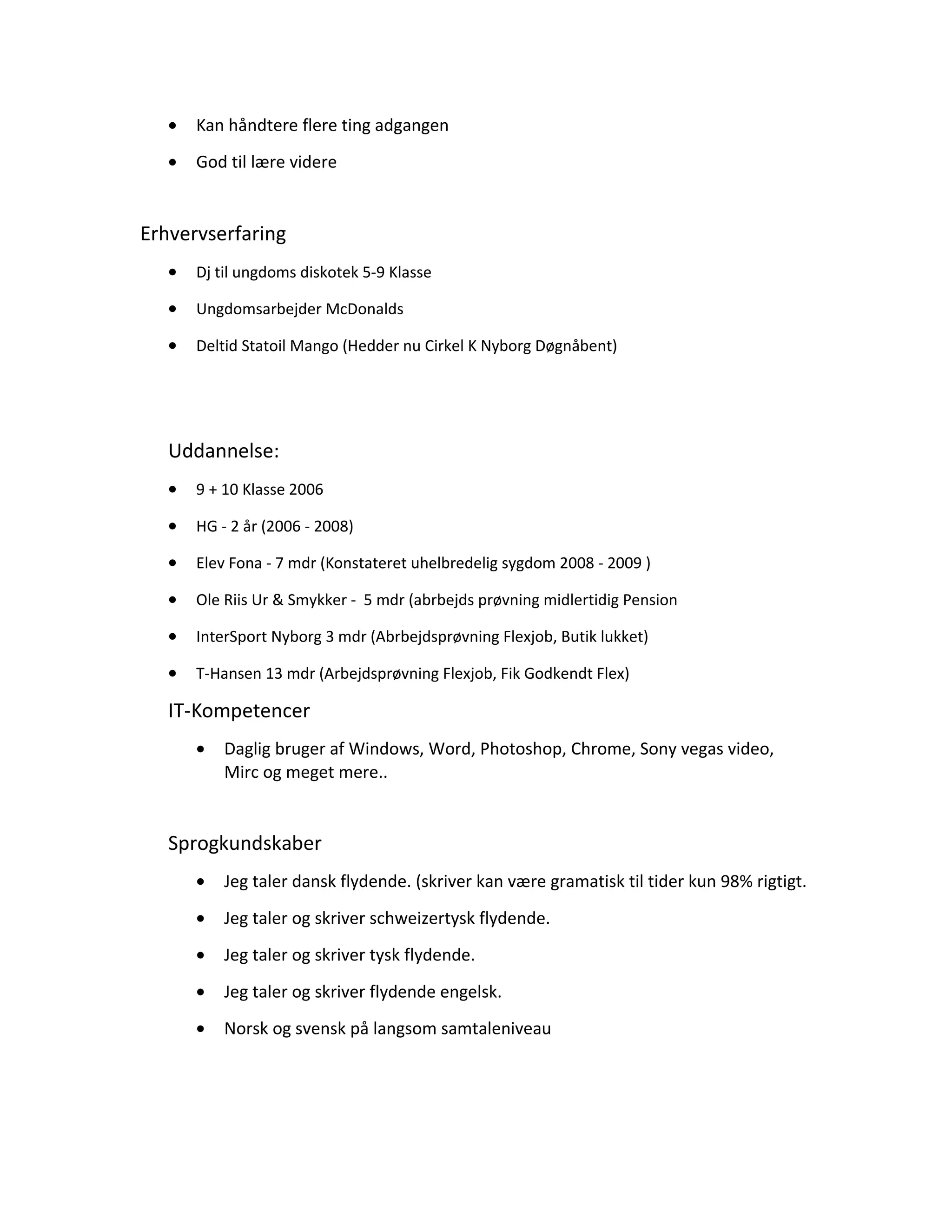 Thierry cv 2019 | PDF