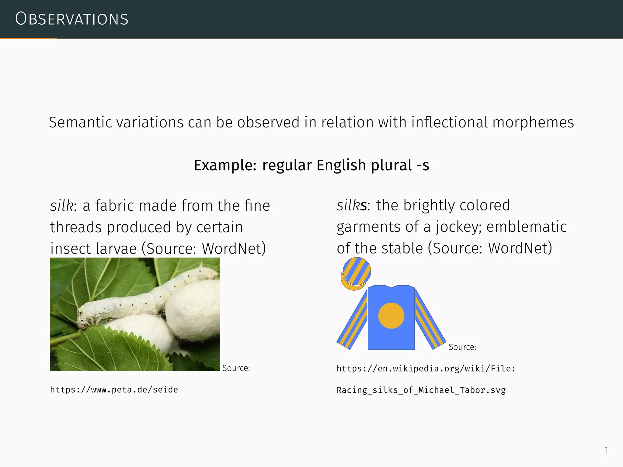 Towards the Detection and Formal Representation of Semantic Shifts in ...
