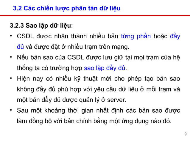 Thiet ke csdl pt | PPT