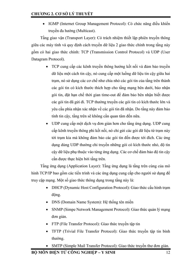 Đề tài: Hệ thống điều khiển và giám sát thiết bị qua Webserver | PDF