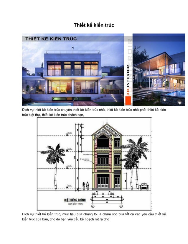 Thiet ke kien truc | PDF