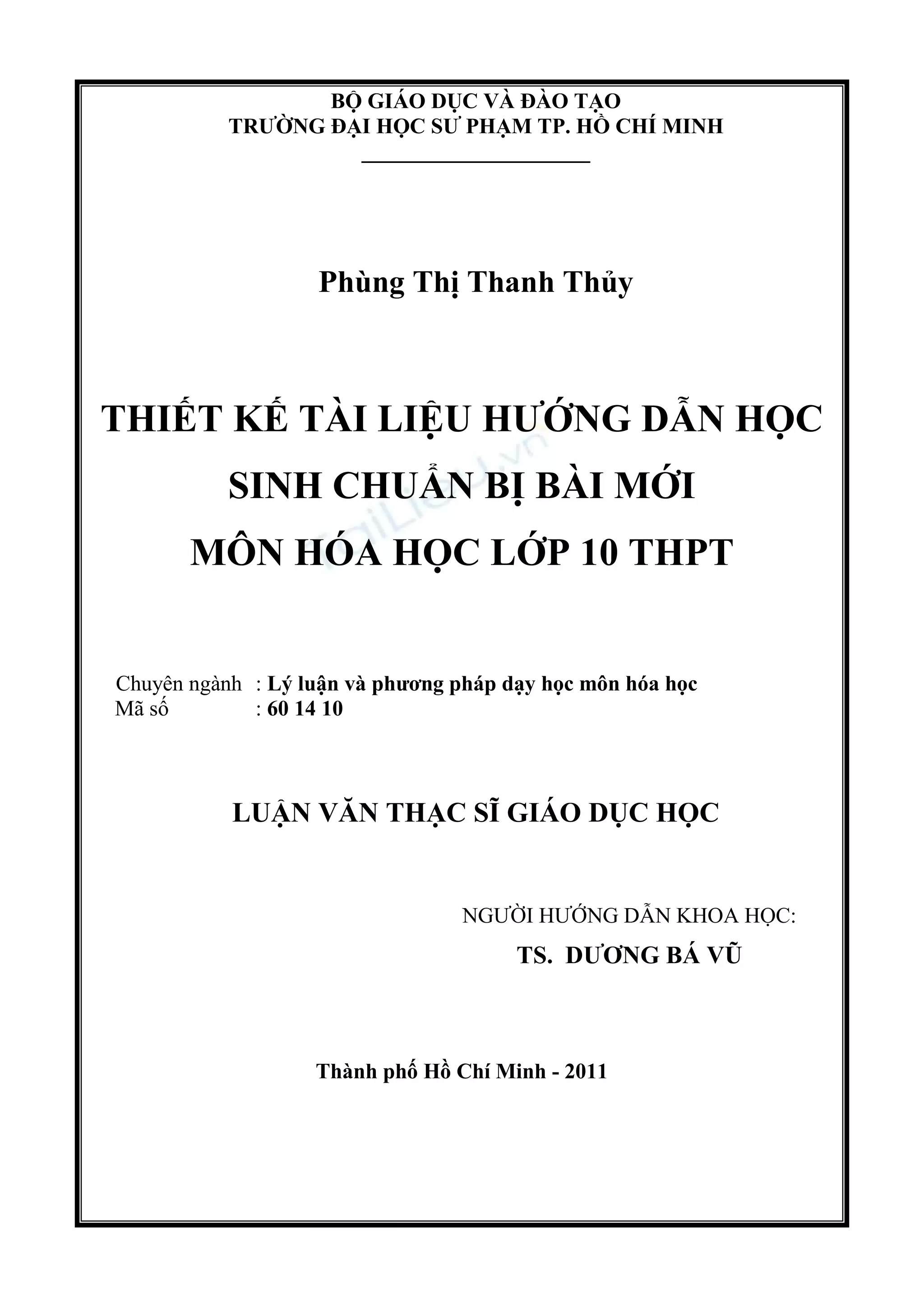 Thiet ke tai_lieu_huong_dan_hoc_sinh_chuan_bi_bai_moi_mon_hoa_hoc_lop_10_thpt_3347 | PDF