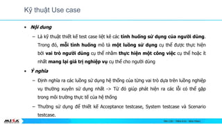 Thiet ke test case luong | PPTX