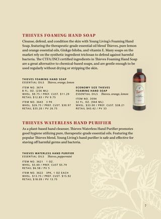 Benefits of using Thieves essential oil | PDF