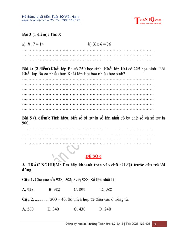 de-thi-kiem-tra-mon-toan-lop-3-giua-hk1-theo-ma-tran-va-tt22 | PDF