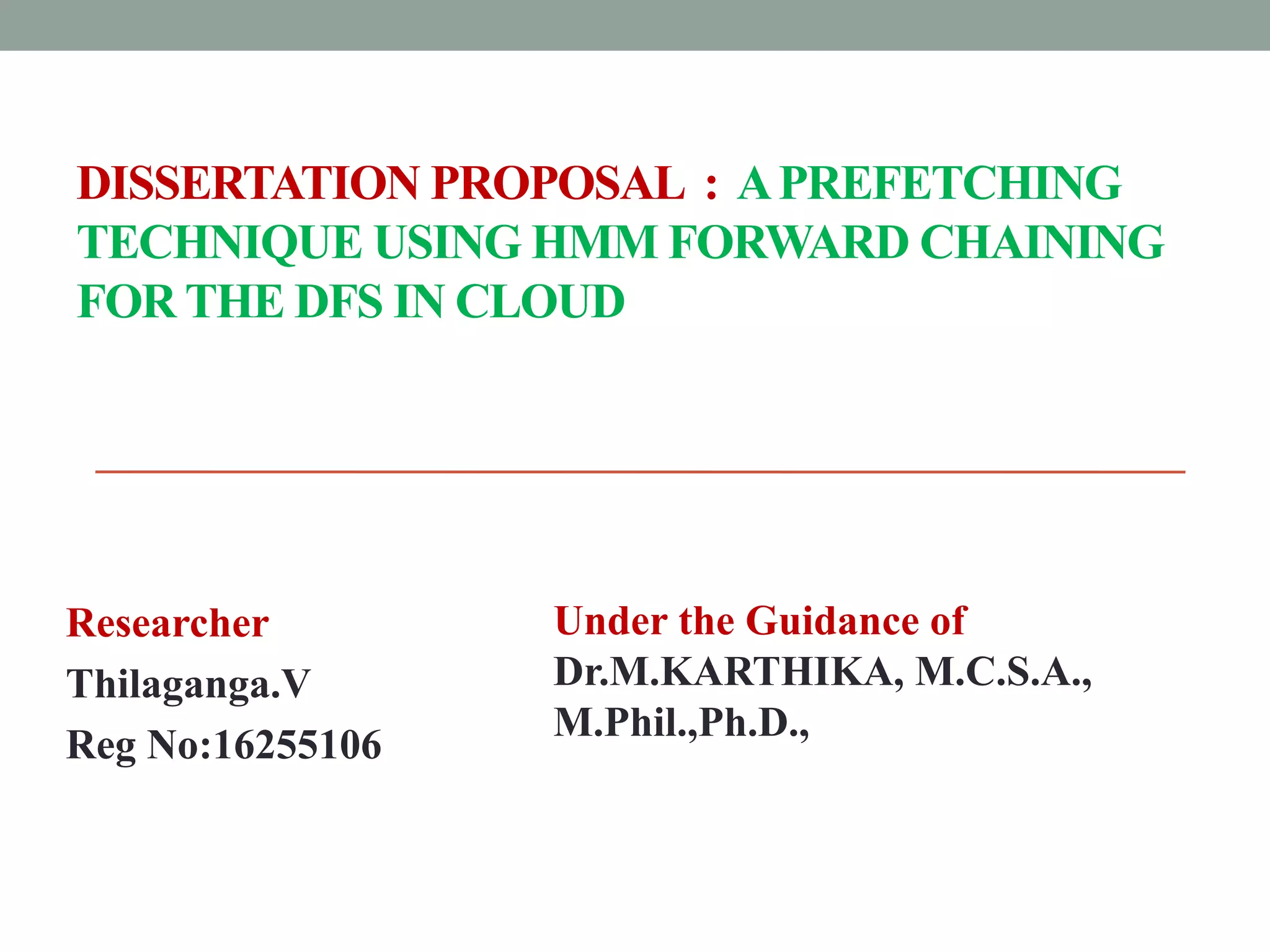 Thilaganga mphil cs viva presentation ppt | PPTX