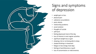 DEPRESSION | PPTX