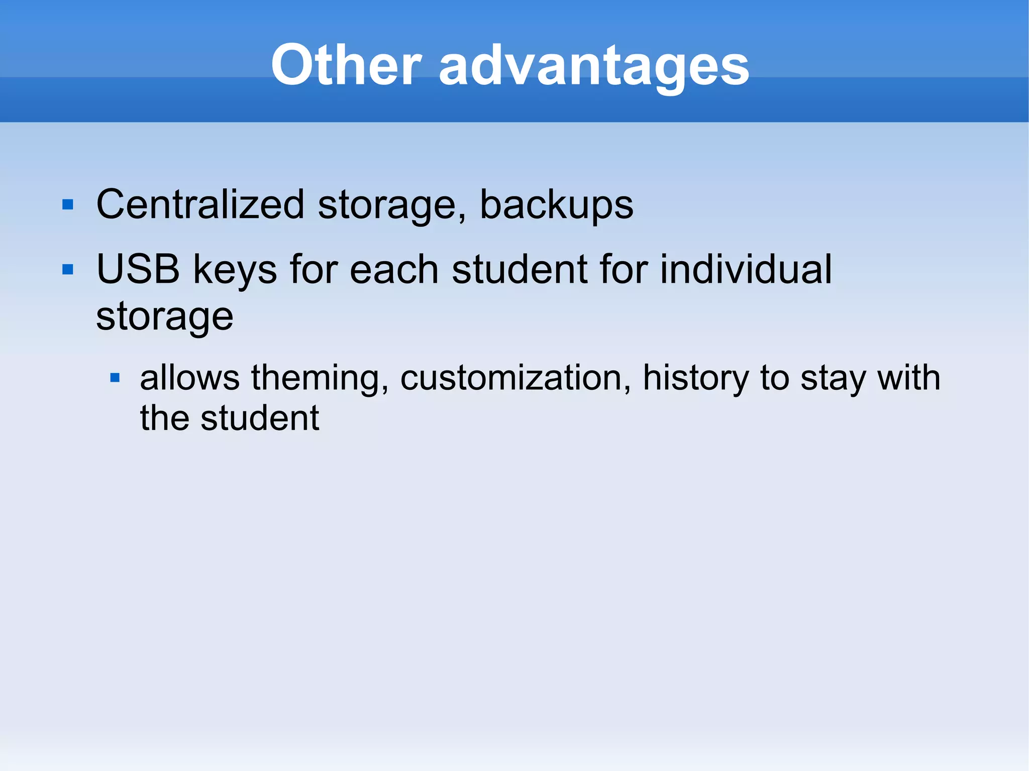 Thin Clients how to, aka the $100 per client student computer lab | PPT