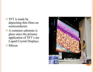 Thin Film Transistor | PPT
