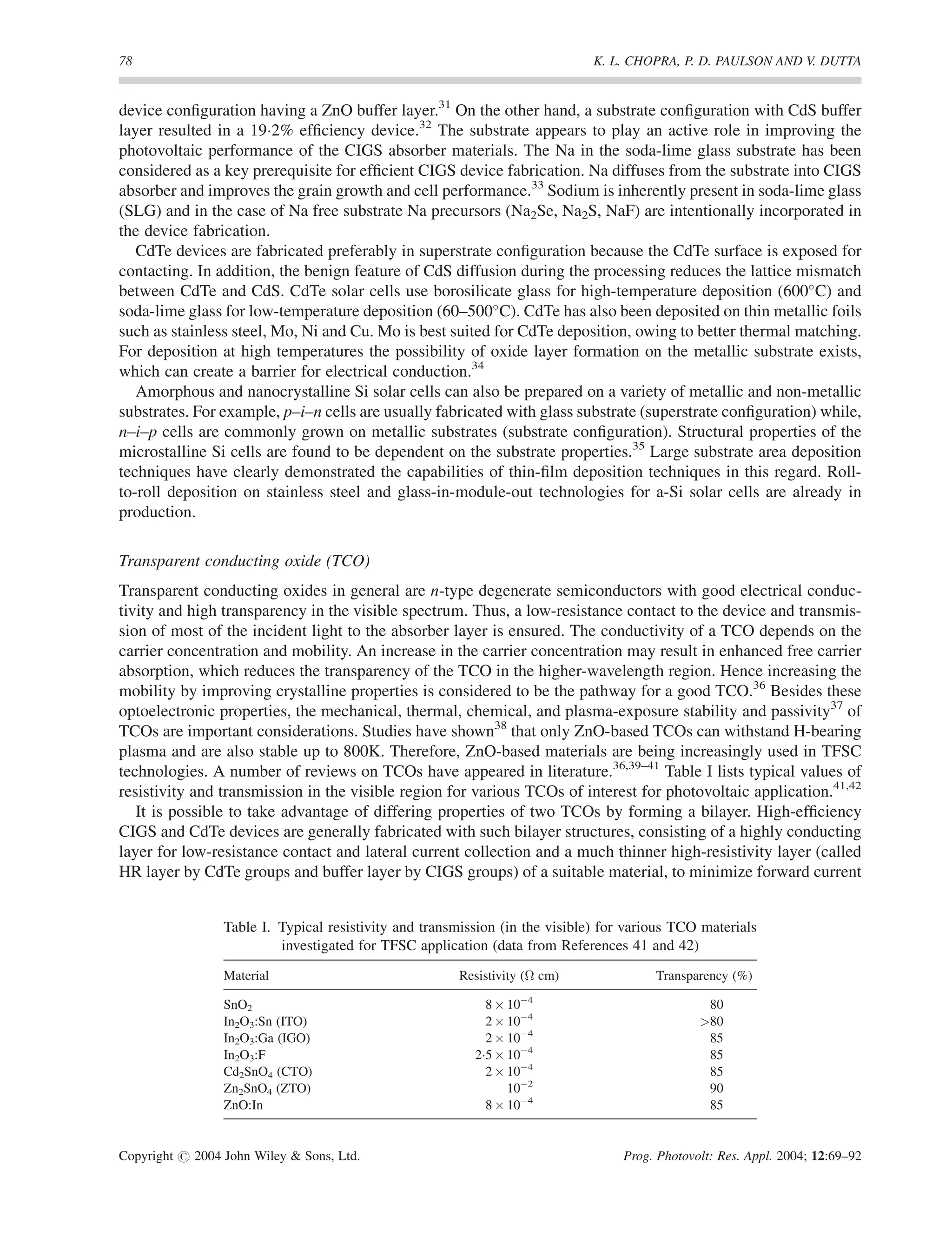 Thin-Film solar cell working principle and new emerging trend in its technology | PDF