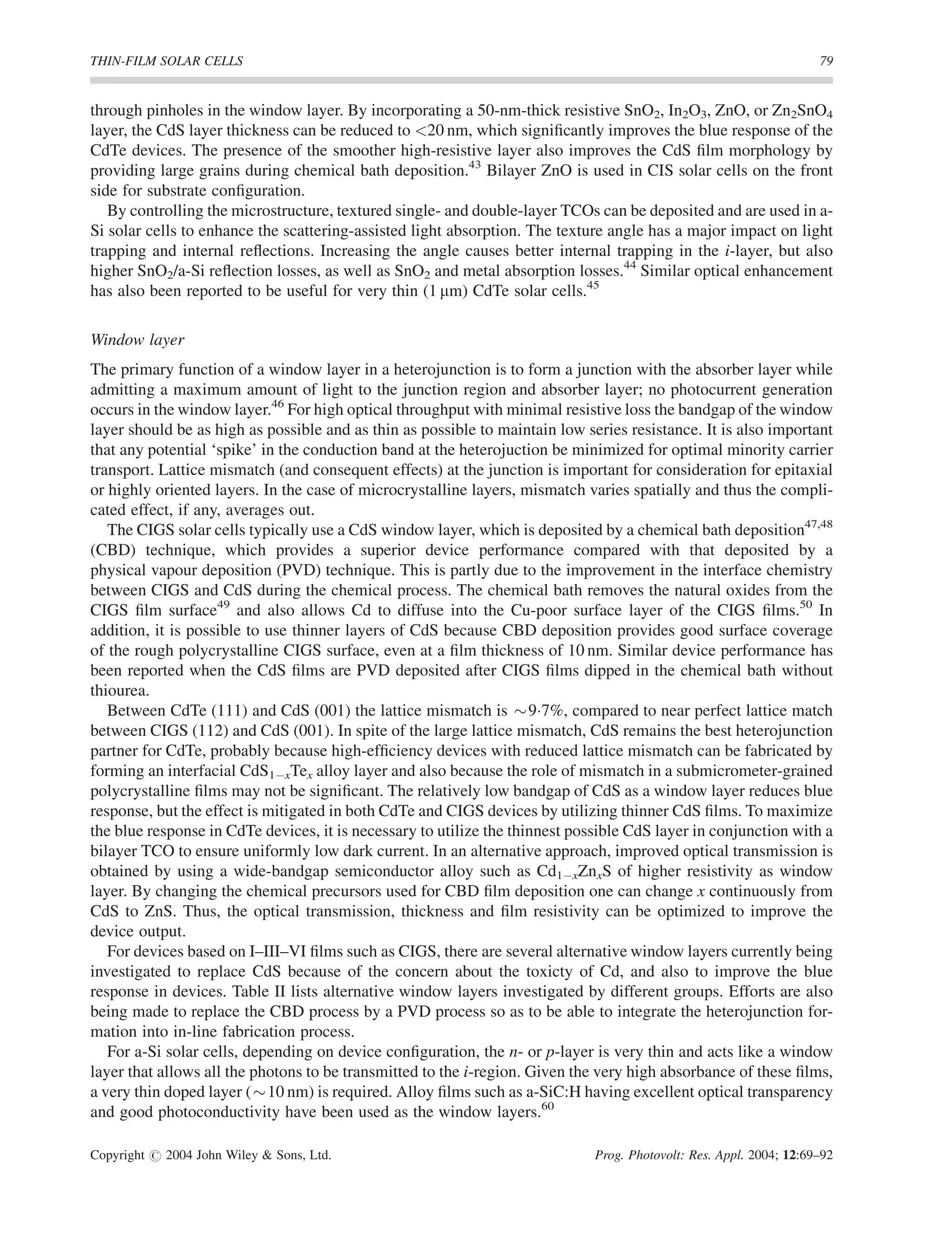 Thin-Film solar cell working principle and new emerging trend in its technology | PDF