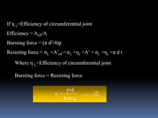 Thin and thick cylinders | PPT