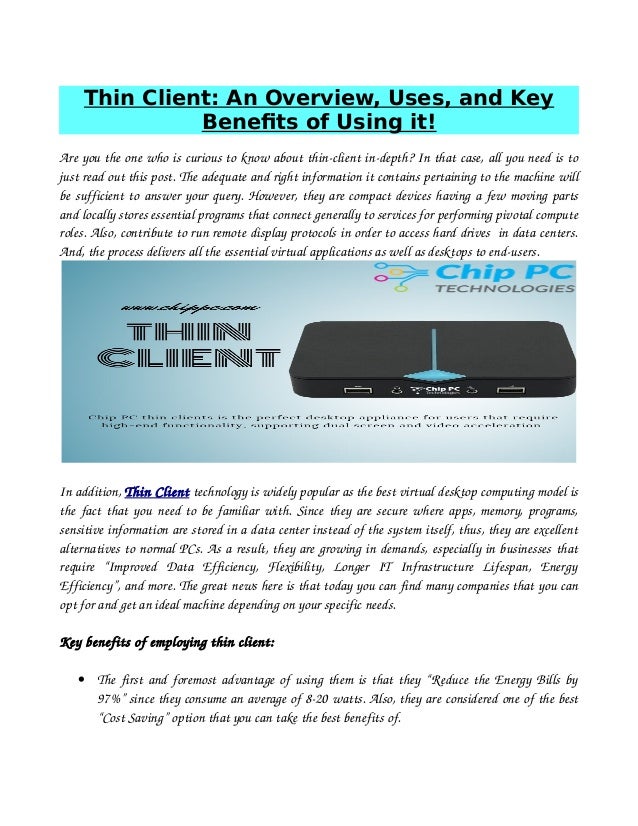 Thin Client Explained: Types, Uses, And Examples – HTITLI
