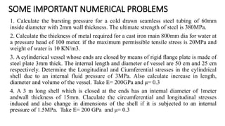 Thin cylinderical shells | PPTX