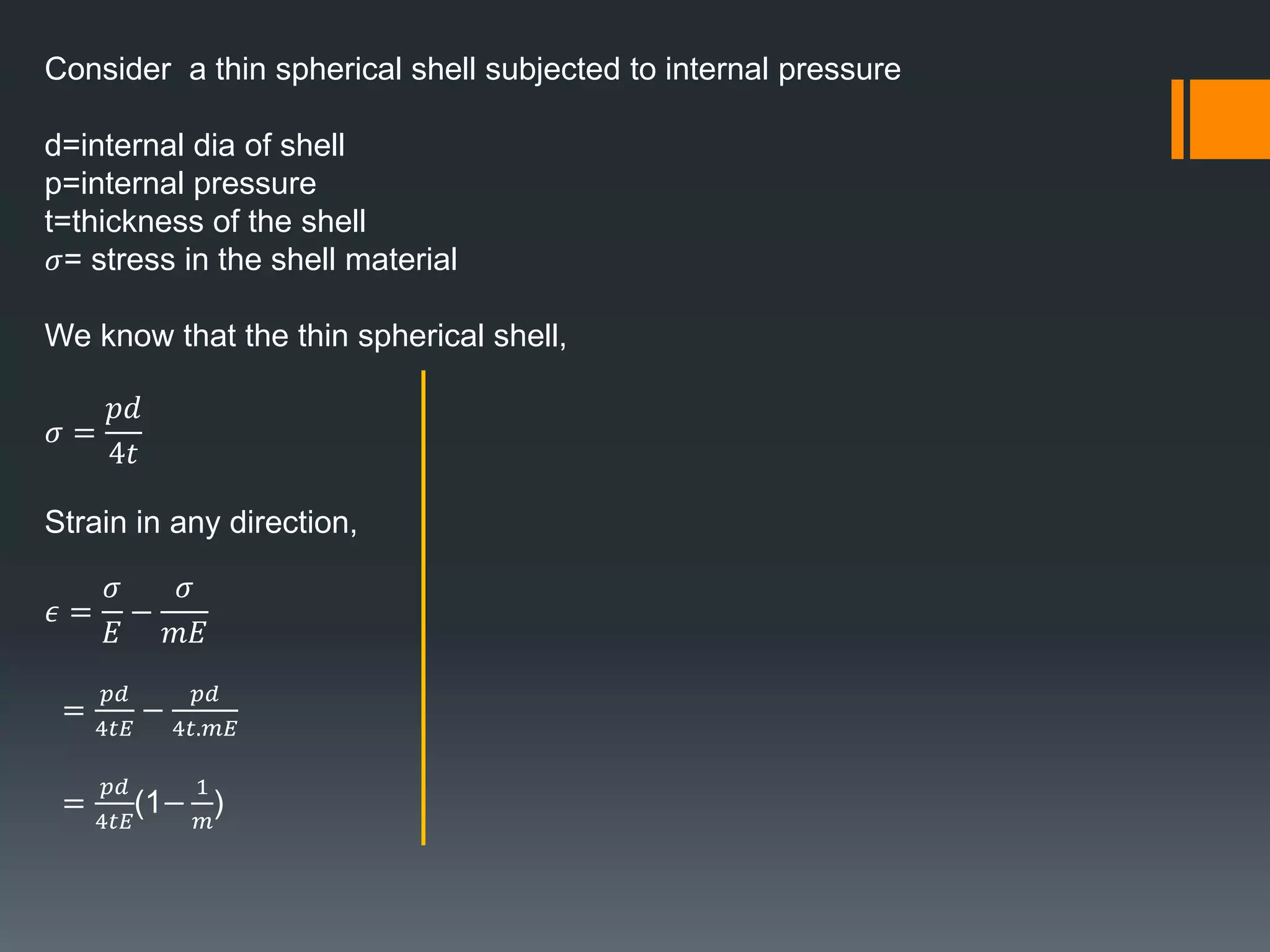 Thin cylinders 1 | PPTX