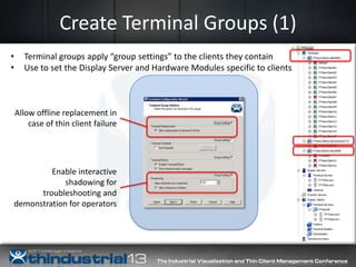 ThinManager in a Distributed SCADA Environment | PPT