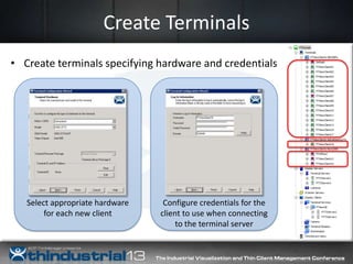 ThinManager in a Distributed SCADA Environment | PPT