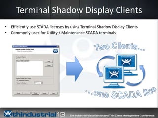 ThinManager in a Distributed SCADA Environment | PPT