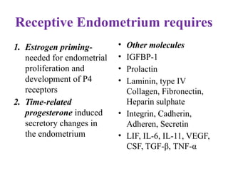 Thin Endometrium in infertility and role of adjuvants | PPTX