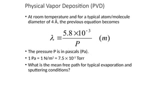Thin Film Deposition techniques [Autosaved].pptx