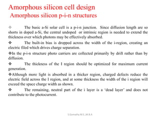 Thin film solar cells | PDF