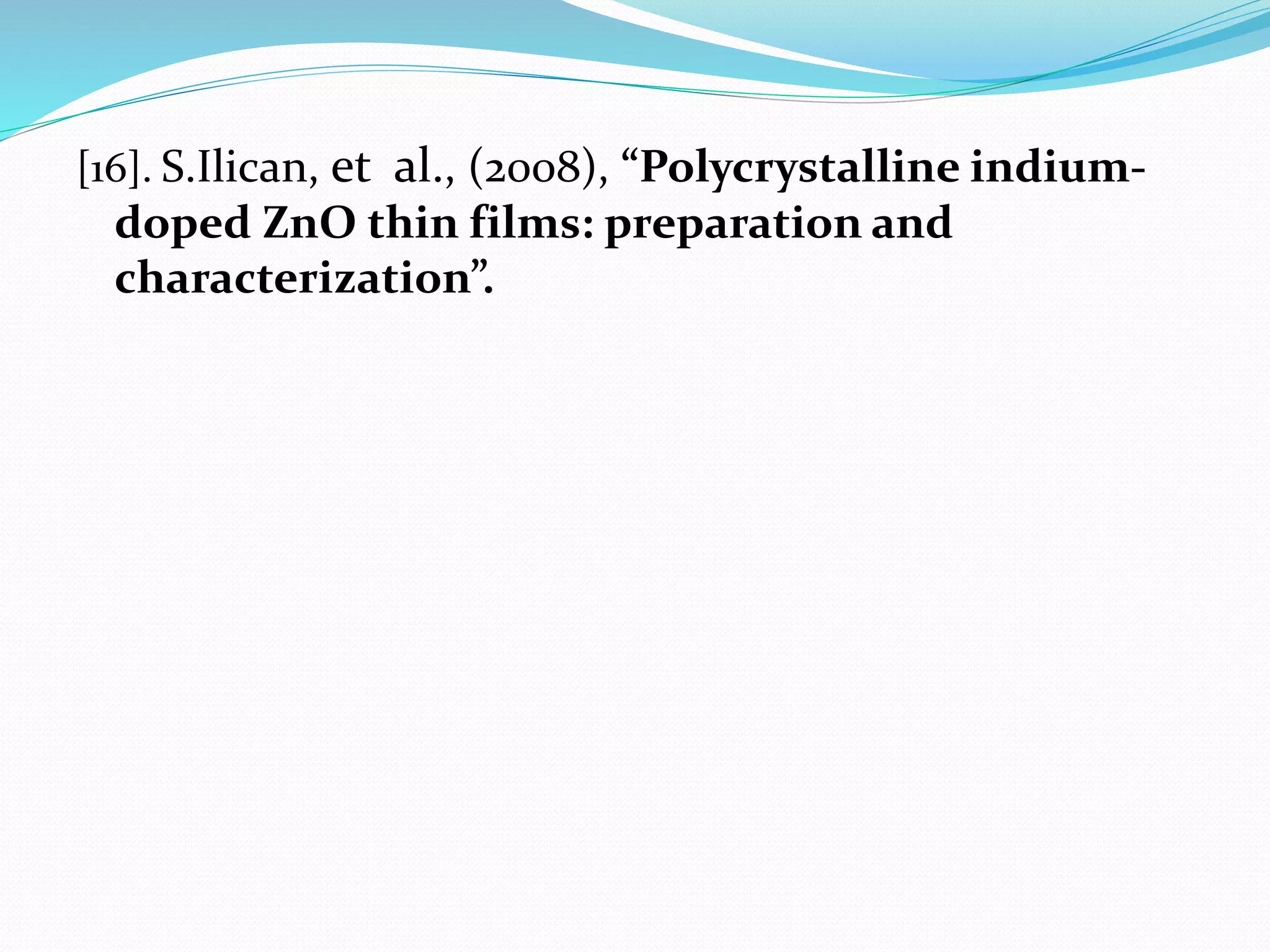 Thin film techniques | PPTX