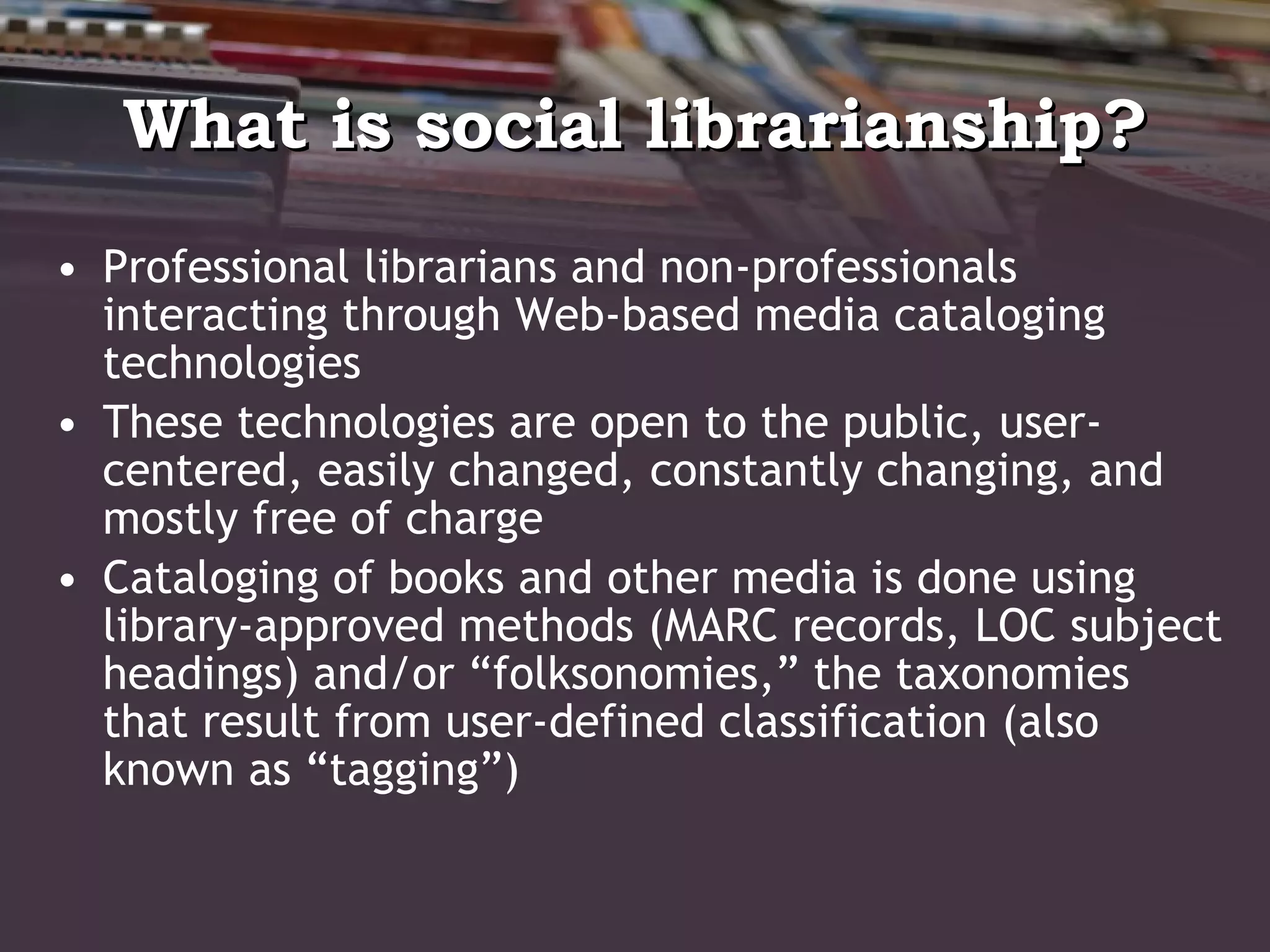 Thingamabrarians | PPT