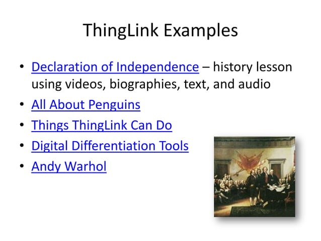 Thinglink Workshop | PPT