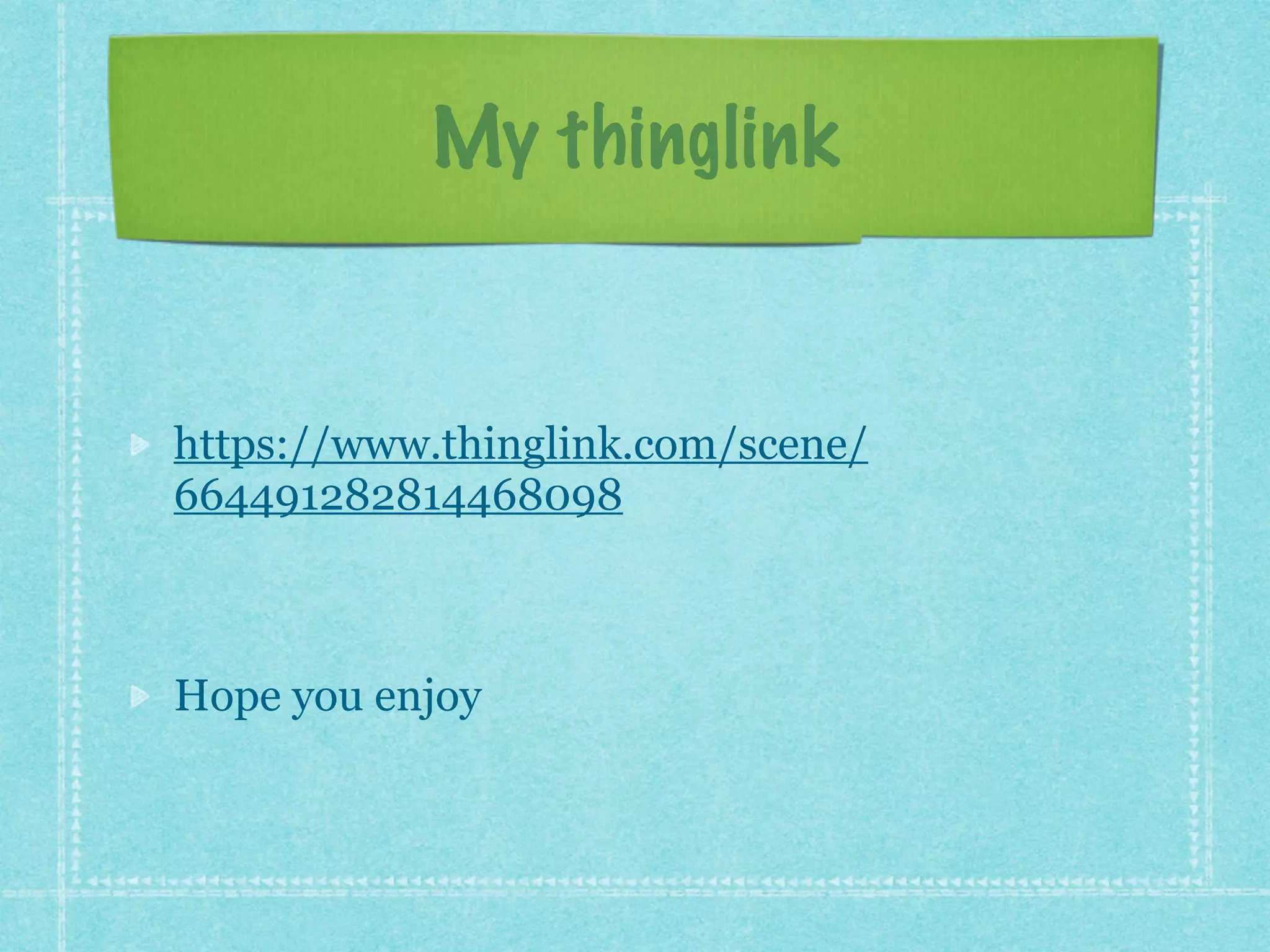 Thinglink powerpoint | PDF