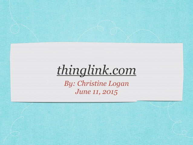 Thinglink powerpoint | PPT