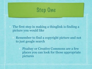 Thinglink powerpoint | PDF