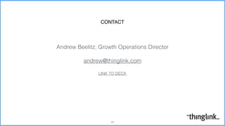 ThingLink E-Commerce Solution | PDF