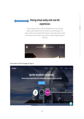 Thinglink tutorial | PDF