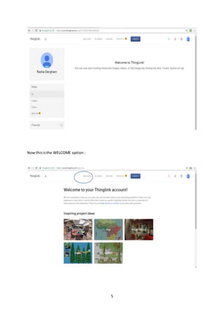 Thinglink tutorial | PDF