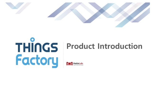 Things-factory introduction | PPT