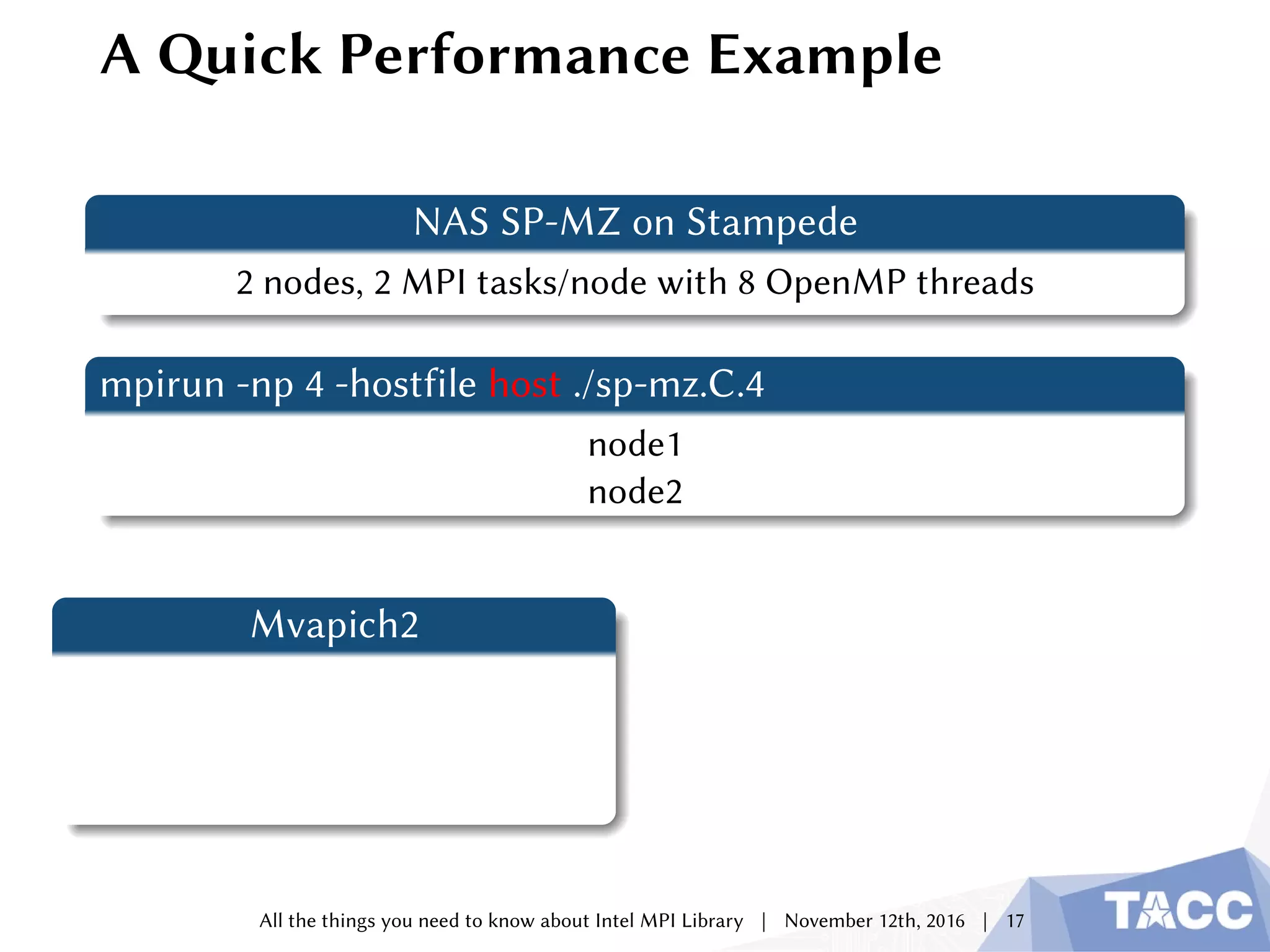 Everything You Need to Know About the Intel® MPI Library | PDF