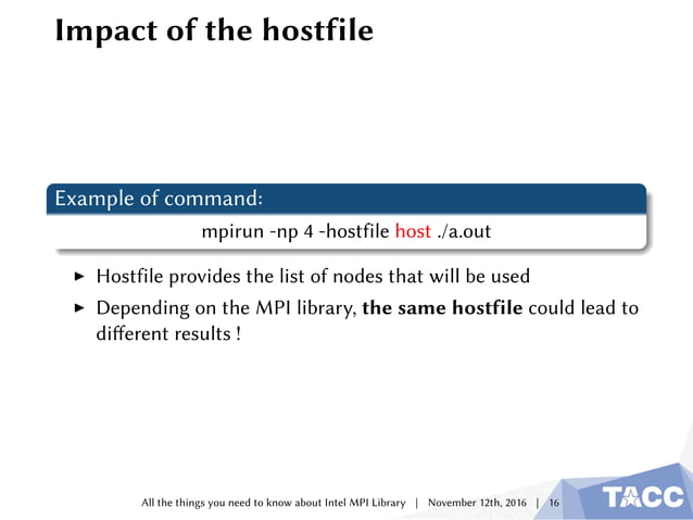 Everything You Need to Know About the Intel® MPI Library | PDF ...