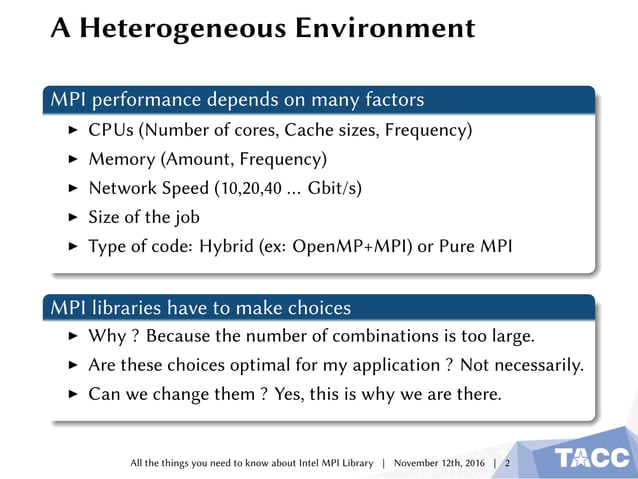 Everything You Need to Know About the Intel® MPI Library | PDF ...