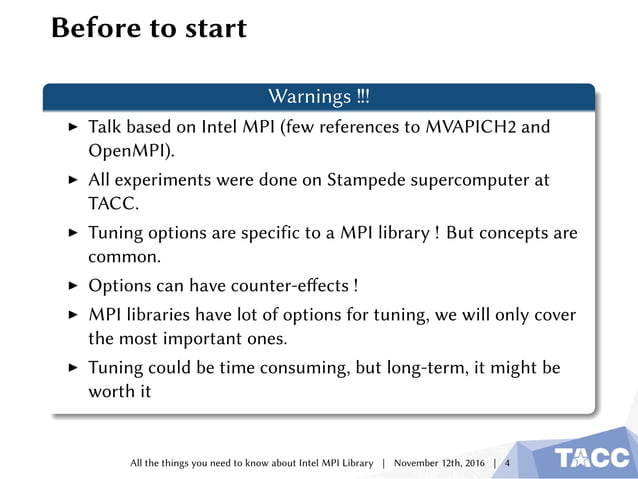 Everything You Need to Know About the Intel® MPI Library | PDF ...