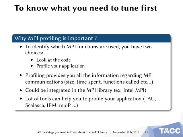 Everything You Need To Know About The Intel® Mpi Library