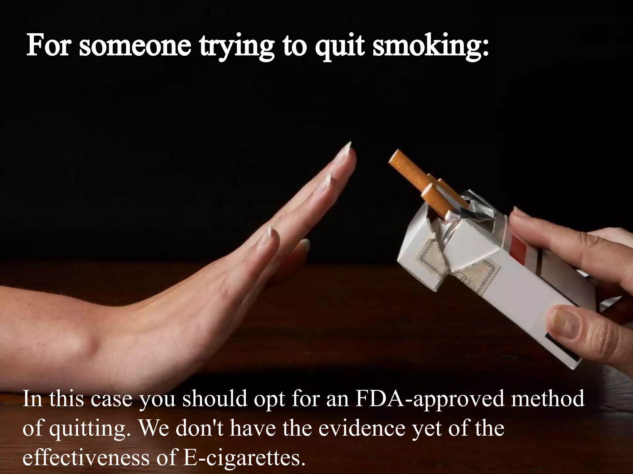 What you need to know about vaping hazards of E-Cigarettes | PPTX