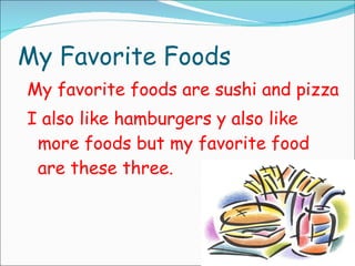 Things about me ramon | PPT