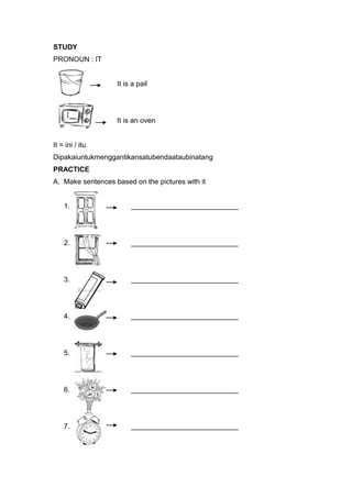 Things at home | DOCX | Bath and Shower | Personal Care
