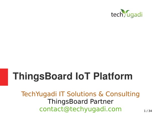 Thingsboard IoT Platform - A Quick Tour | PDF | Internet of Things | Internet
