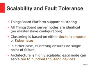 Thingsboard IoT Platform - A Quick Tour | PDF