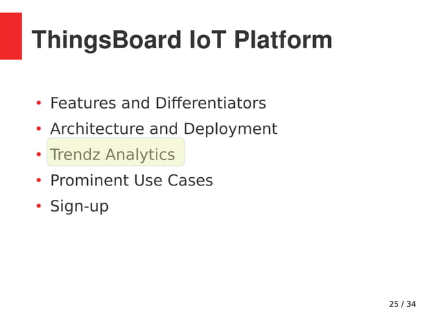 Thingsboard IoT Platform - A Quick Tour | PDF | Internet of Things ...