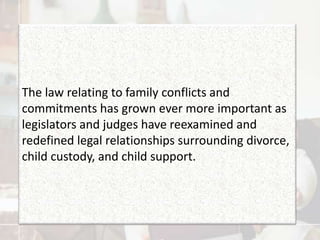 Things everyone should know about family law | PPTX