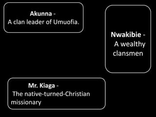 Things fall apart | PPT