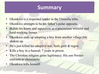 Things fall apart | PPTX